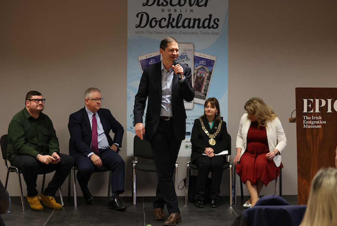 Launch of Dublin Discovery Trails AR App (2023) - Peel X